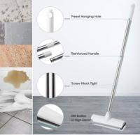 China Long Handle Grout Scrubber Brush ABS Material 2 In 1 Design for sale