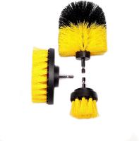 China 3 Pieces Power Drill Cleaning Brush 6 Inch Extend For Wooden Floors Corners for sale
