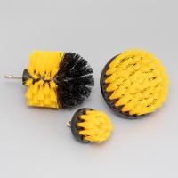 China 3 Pieces Power Drill Cleaning Brush 6 Inch Extend For Wooden Floors Corners for sale