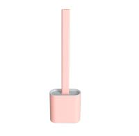 China Non SlipTPR Silicone Toilet Bowl Brush Deep Cleaning for sale