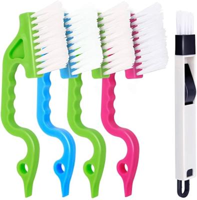 China 5 PCS HandHeld Groove Gap Cleaning Brush For Home Kitchen for sale