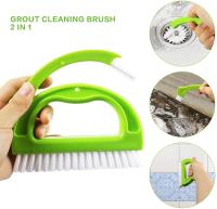 China 8 Pack Grout Cleaner Brush HandHeld for Groove Gap Cleaning Household for sale