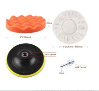 China Car Polishing Buffing Sponge Pads 11pcs 6 Inch For Household Electric Drill for sale