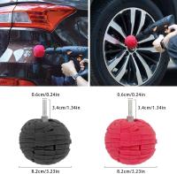 China 17PCS 3 Inch Car Polishing Pads Sponge Buffing Pads With M10 Drill Adapter for sale