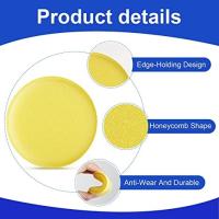 China 4 Inch Wax Foam Applicator Pad 24 Pieces For Car Polishing And Waxing for sale