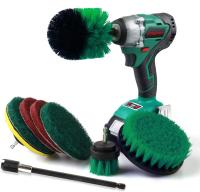 China Nylon Drill Brush Attachment Kit 9 In 1 With 6