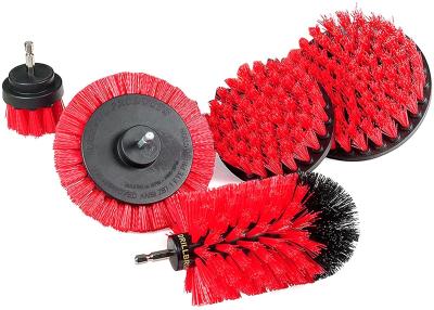 China Nylon 0.3mm Filament Drill Brush Attachment Kit For Cleaning for sale