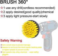 China 3 Piece Drill Attachment Scrubbing Brushes For Household Cleaning for sale
