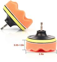 China 6 Piece Nylon Power Brush Tile And Grout Bathroom Cleaning for sale