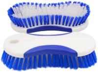 China Multi Use Scrubbing 2PCS Stiff Bristle Brush For Carpet Floor for sale