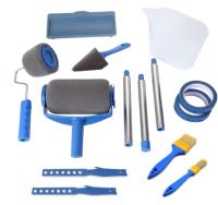 China 10pcs Paint Roller Set For Painting Wall Door Floor Ceiling Roof for sale