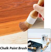China 3 Pieces Blue Color Chalk And Wax Paint Brushes Bristle Stencil Brushes for sale