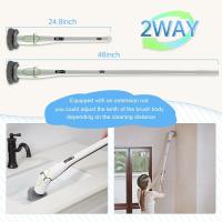 China Electric Spin Scrubber, 360° Floor Scrubber Power Brush , 2 Speed HD LED Display, with 6 Replaceable Brush for sale