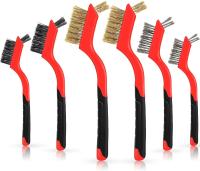 China 6 Pieces Mini Wire Cleaning Brush For Detailing Crimped Scratch for sale