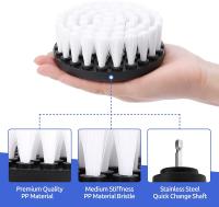 China 6pcs Car Cleaning Brush Kit For Cordless Screwdriver 2'' 3.5'' 4'' for sale