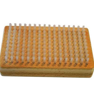 China 3 Piece Ski Wax Brush Kit Rectangular Waxing With Brass Bristle for sale