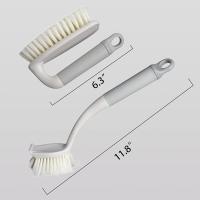 China Floor Scrub Brushes Stiff Bristles Brushes For Bathroom Kitchenware Carpet for sale