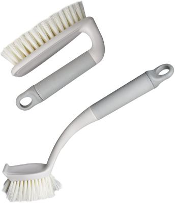 China Floor Scrub Brushes Stiff Bristles Brushes For Bathroom Kitchenware Carpet for sale