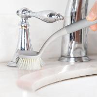 China Floor Scrub Brushes Stiff Bristles Brushes For Bathroom Kitchenware Carpet for sale