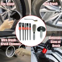 China 15 Pieces Car Detailing Brush Kit Microfibre Tire Brush Used for sale