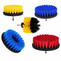 China Cordless Soft Medium Power Scrubbing Brush For Showers Tubs 2