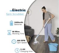 China APS PP Electric Cordless Shower Scrubber For Cleaning for sale
