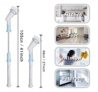 China APS PP Electric Cordless Shower Scrubber For Cleaning for sale