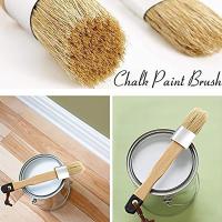 China Round 5 Pieces Chalk Paint Brush Reusable Smooth With Flat Tip for sale