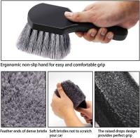 China Tire And Rim Cleaning Dirt 8pcs Car Detailing Brush Kit Without Scratch Car for sale