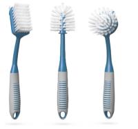 China Bottle Scrubber Kitchen Dish Brush Set With 5inch PP Bristle for sale