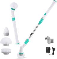 China Eletalker Electric Spin Scrubber Cordless With 3 Brush Heads Quick Charge for sale