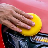 China 12 Pack Microfibre Buffing Polishing Pads For Car Refreshing Cleaning for sale