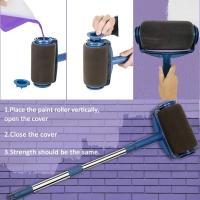 China 8 Pcs Multifunction Paint Roller Set With Telescopic Pole for sale