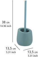 China Ø 7.5 Cm Ceramic Silicone Toilet Brush With A Matt Surface , Incl for sale