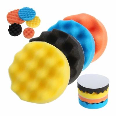 China 4Pcs/Set	Buffing Polishing Pads 3 - 7 Inch For Car Individually Polished for sale