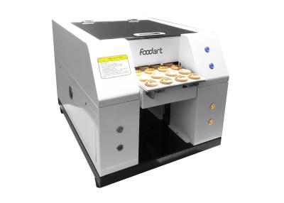 China Bidirectional A4 Flatbed Food Printer 720x1440dpi for Bakery Cakes Chocolate for sale