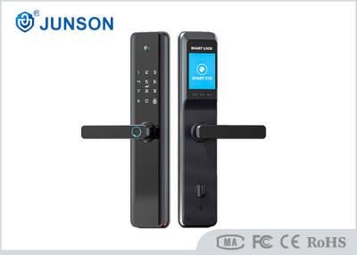 China WiFi Electronic Biometric Fingerprint Door Lock with 161° Camera & Tuya App - 100 Fingerprint Capacity & 240-Day Battery Life for sale