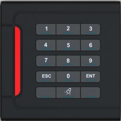 China Long Range RFID Card Reader with 26-bit Wiegand Output - 86×86×18mm, 5-10cm Read Range for Access Control Systems for sale