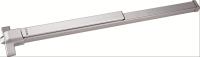 China Concealed Vertical Rod Exit Door Panic Bar Device - Fire Rated Push Type 700-1024mm 304 Stainless Steel for sale