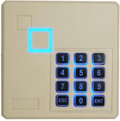 China Intelligence Proximity RFID Card Reader 86×86×18mm with 5-10cm Range for Access Control Systems for sale