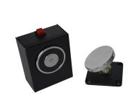 China JS-H34 Electromagnetic Fire Door Holder with 50kg Holding Force and 12V/24V DC Operation for Smoke Proof Doors for sale