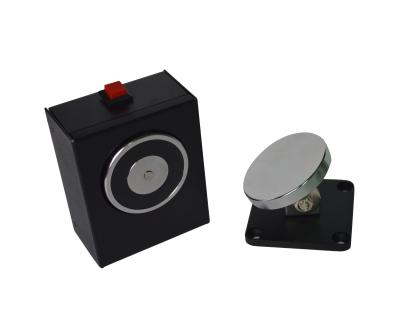 China JS-H34 Electromagnetic Fire Door Holder with 50kg Holding Force and 12V/24V DC Operation for Smoke Proof Doors for sale