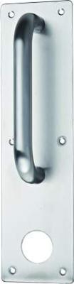 China Stainless Steel Internal Door Lever Handle with Machine Key - 200mm x 75mm Zinc Alloy Panic Exit Device for sale