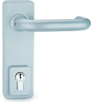 China Zinc Alloy Fire Door Panic Push Bar Exit Device 175mm x 55mm with Integrated Handle for Double Door Systems for sale