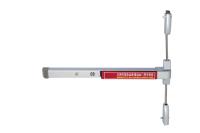 China 700mm-1045mm Door Panic Bar Emergency Exit Hardware with 9V Battery Alarm and 18-Month Operation for sale