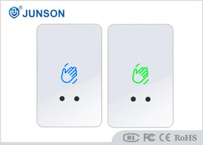 China No Touch Exit Push Button Surface Mount ABS Face Plate 86x55mm NO NC COM Output for sale
