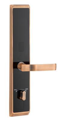 China Digital Electronic Fingerprint Door Lock with 100 User Capacity & 5000 Operation Battery Life - 479×81×24mm Zinc Alloy Security System for sale