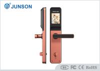 China WiFi Tuya Smart Fingerprint Door Lock with 161° Peephole Camera 100 User Capacity for sale