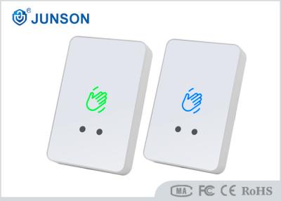 China DC12/24V Touchless Exit Button NO NC COM Three Output Contact 86x55mm for sale