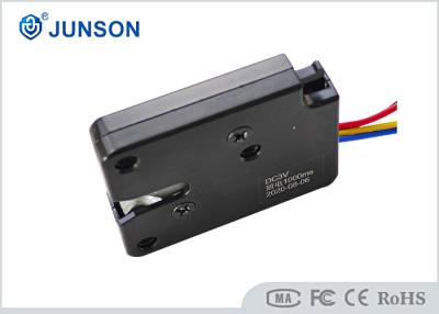 China Small Electric Cabinet Lock 22mm Lockpin Zinc Alloy Case Titanium Wire 12V DC for sale